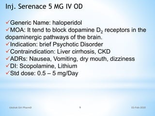 Psychotic disorder | PPTX
