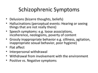 Psychotic Disorders | PPT