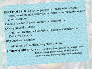 Psychotics | PPTX | Brain and Nervous System Disorders | Diseases and ...