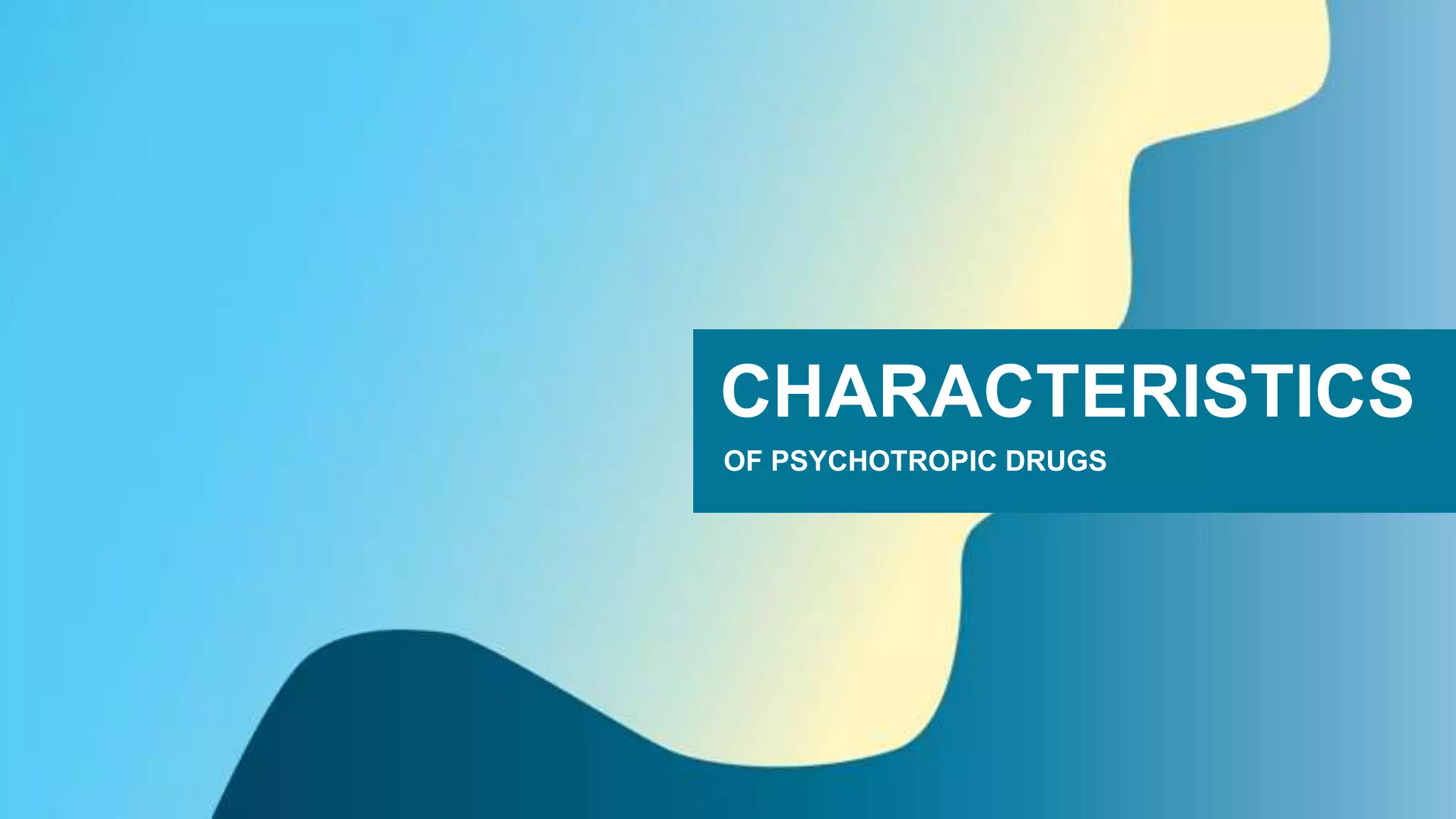 Psychotropic Drugs Daniel Ishaku | PPTX