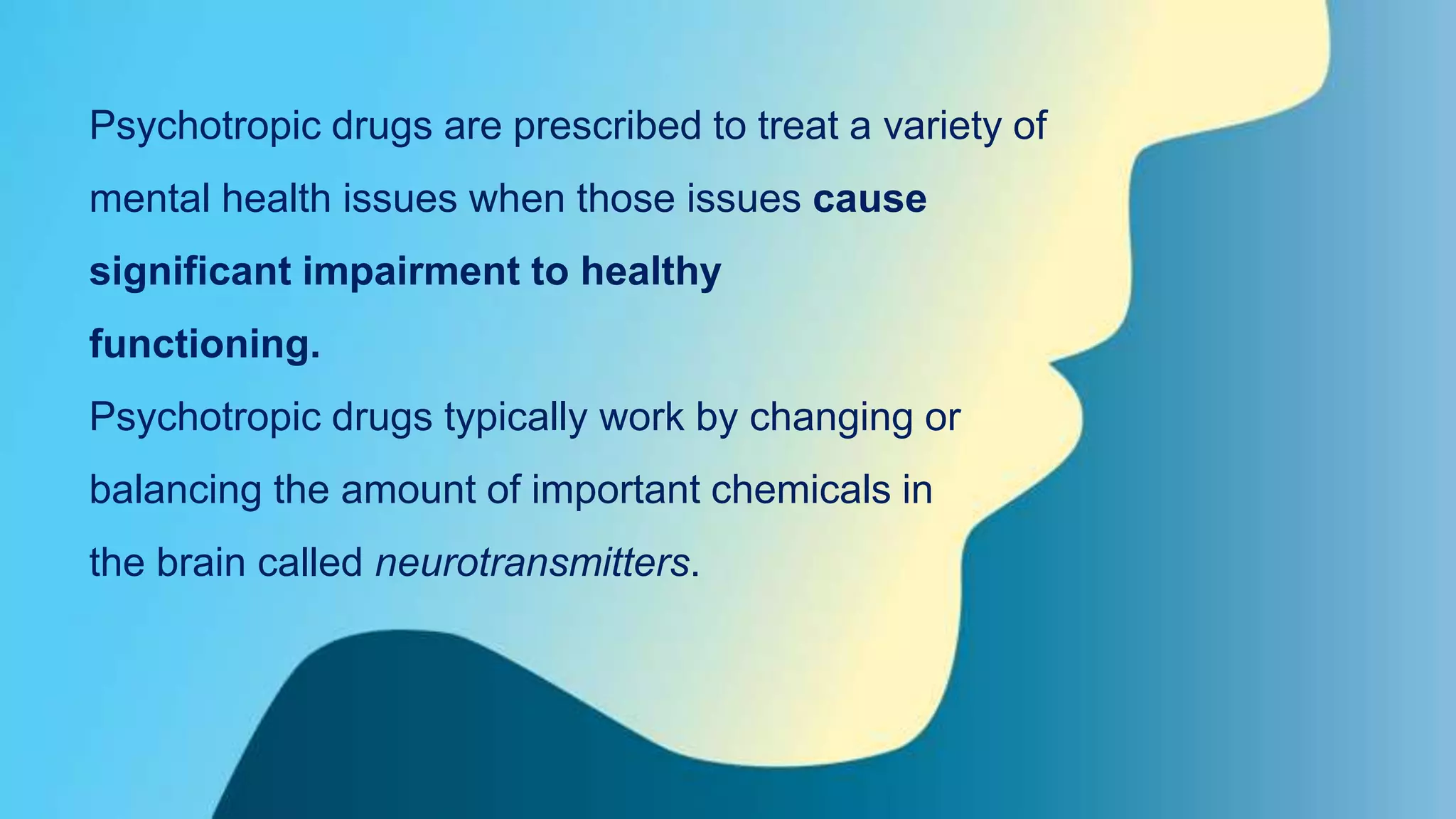Psychotropic Drugs Daniel Ishaku | PPTX