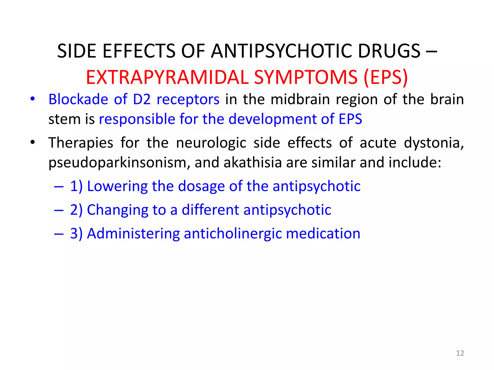 Psychotropic drugs | PPTX