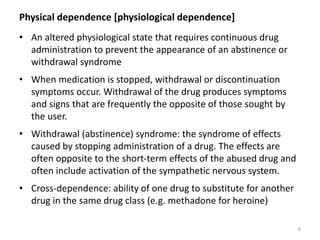 PSYCHOTROPIC DRUGS, DRUG ABUSE & DRUG DEPENDENCE.pptx