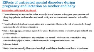 Psychotropics consultation in pregnant and lactating women | PPTX