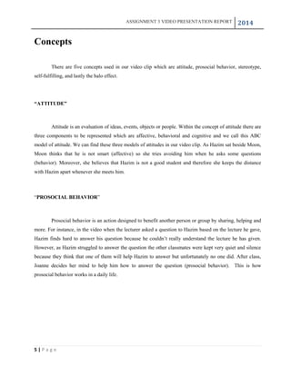 Psycho video report | DOCX