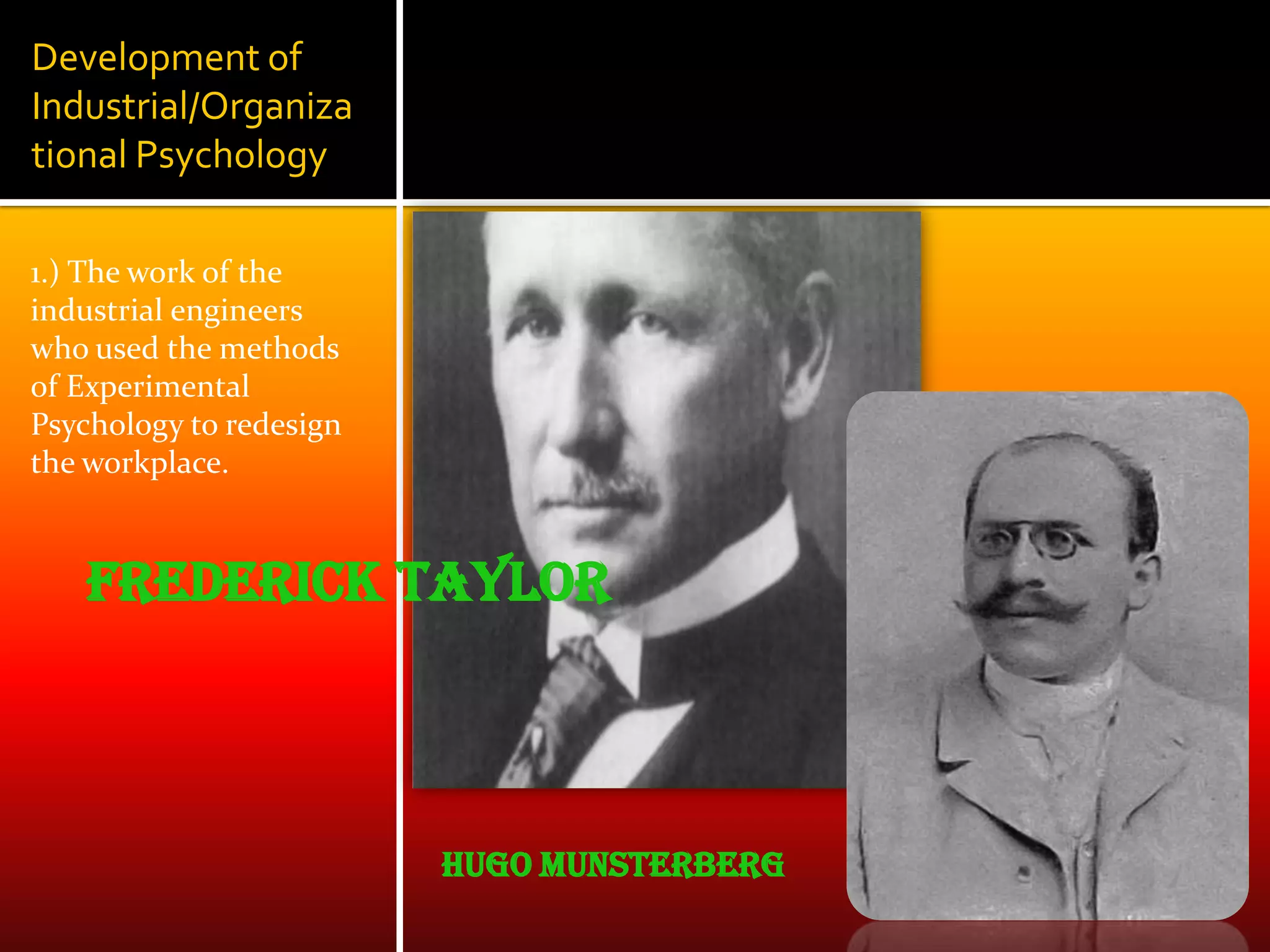 Industrial and Organizational Psychology | PPT