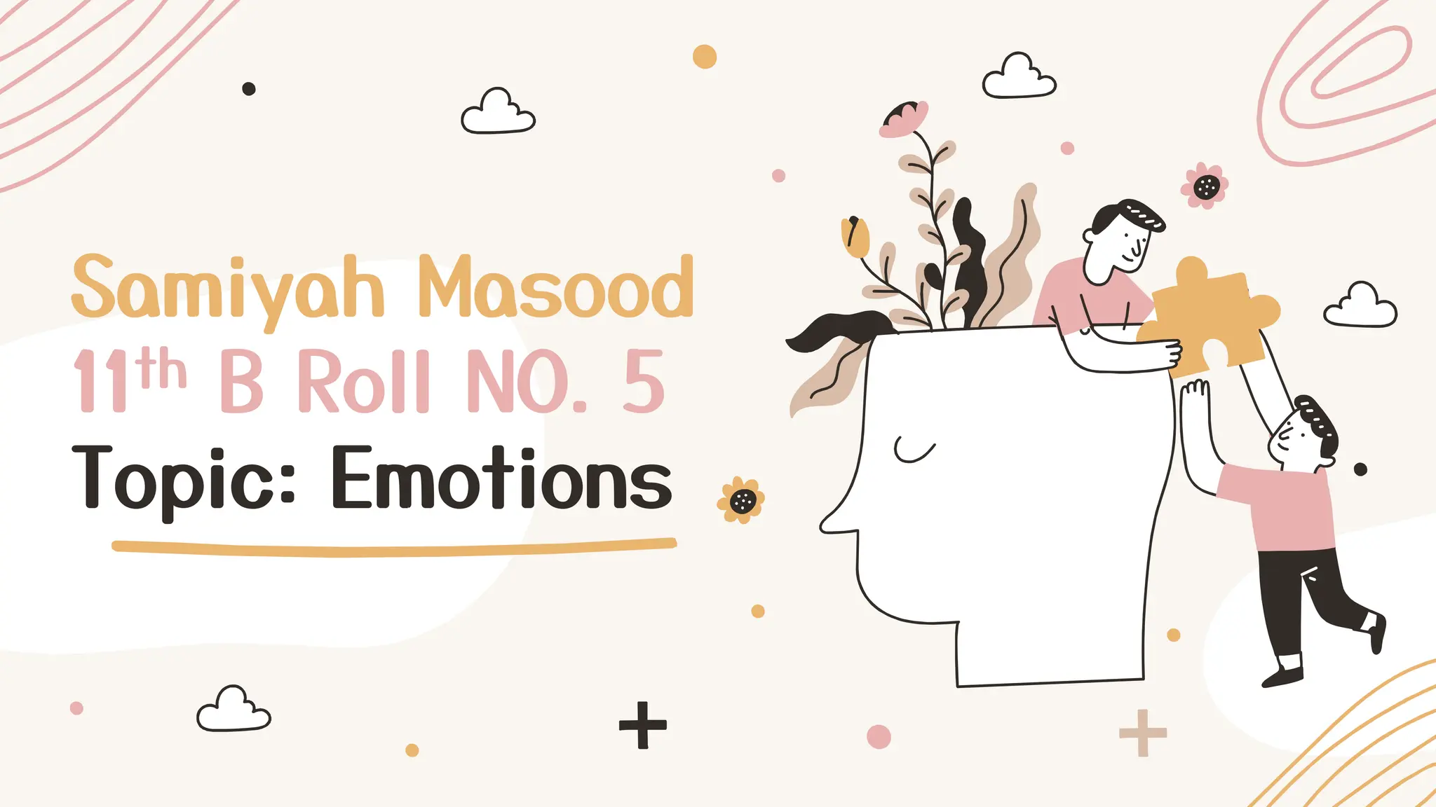 PSYCHOLOGY EMOTIONS AND FEELINGS POWERPOINT PRESENTATION | PPTX