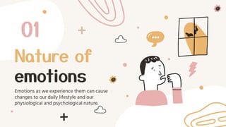 PSYCHOLOGY EMOTIONS AND FEELINGS POWERPOINT PRESENTATION | PPTX