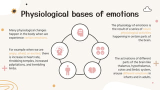 PSYCHOLOGY EMOTIONS AND FEELINGS POWERPOINT PRESENTATION | PPTX