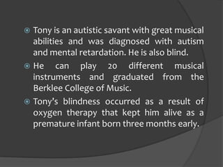 Autistic Savants | PPTX