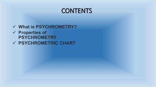 Psychrometric | PPTX
