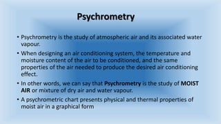 Psychrometric | PPTX