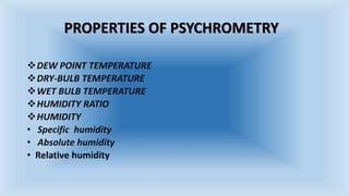 Psychrometric | PPTX