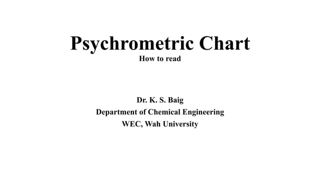 Psychrometric chart, How to read | PDF | Weather | Science