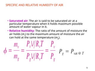 properties of air and psychrometric process..ppt