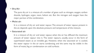 Psychrometry ala rac gtu sem 6th Refrigeration and Air conditioning | PDF