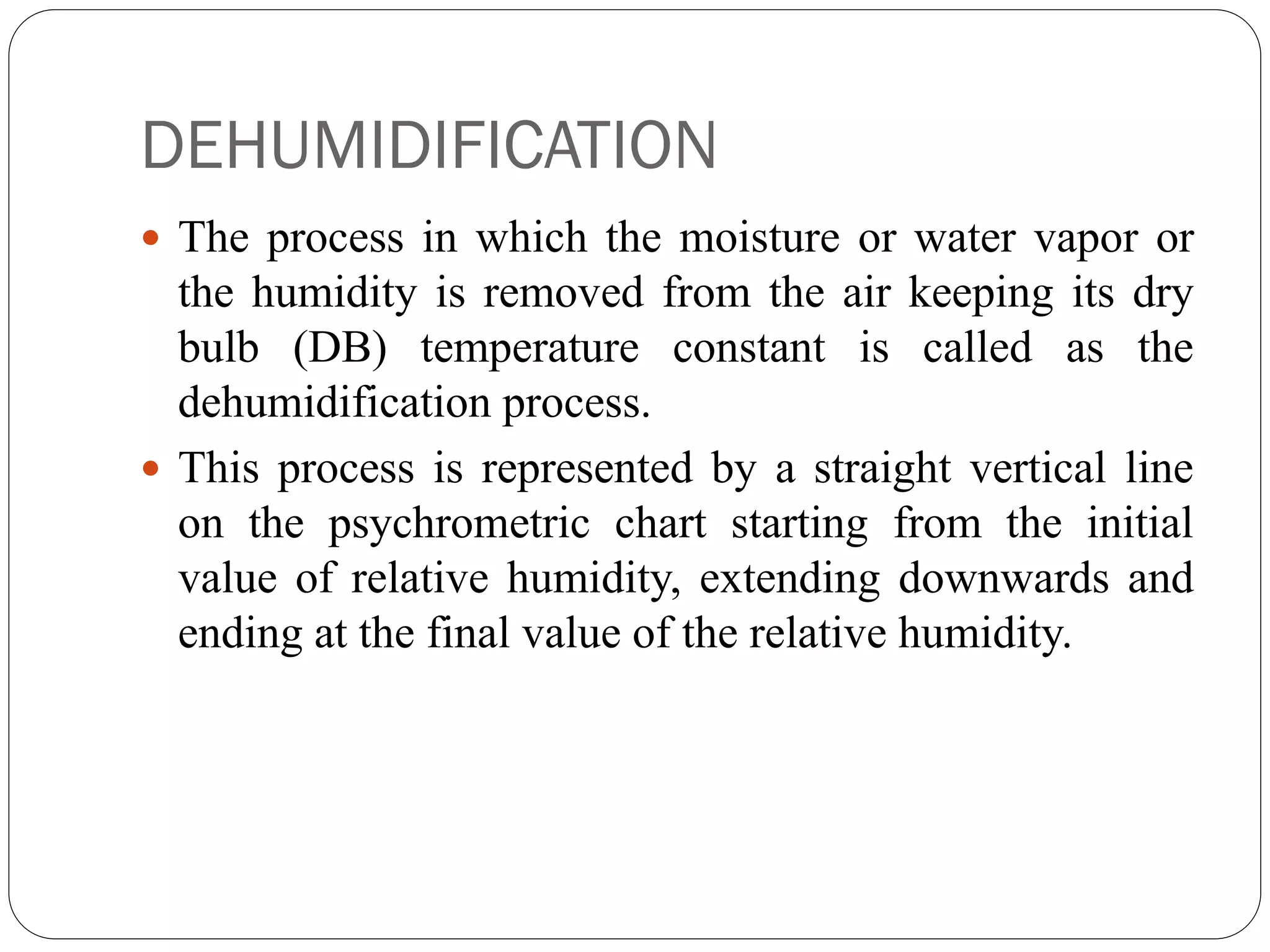 Psychrometric chart and process | PDF