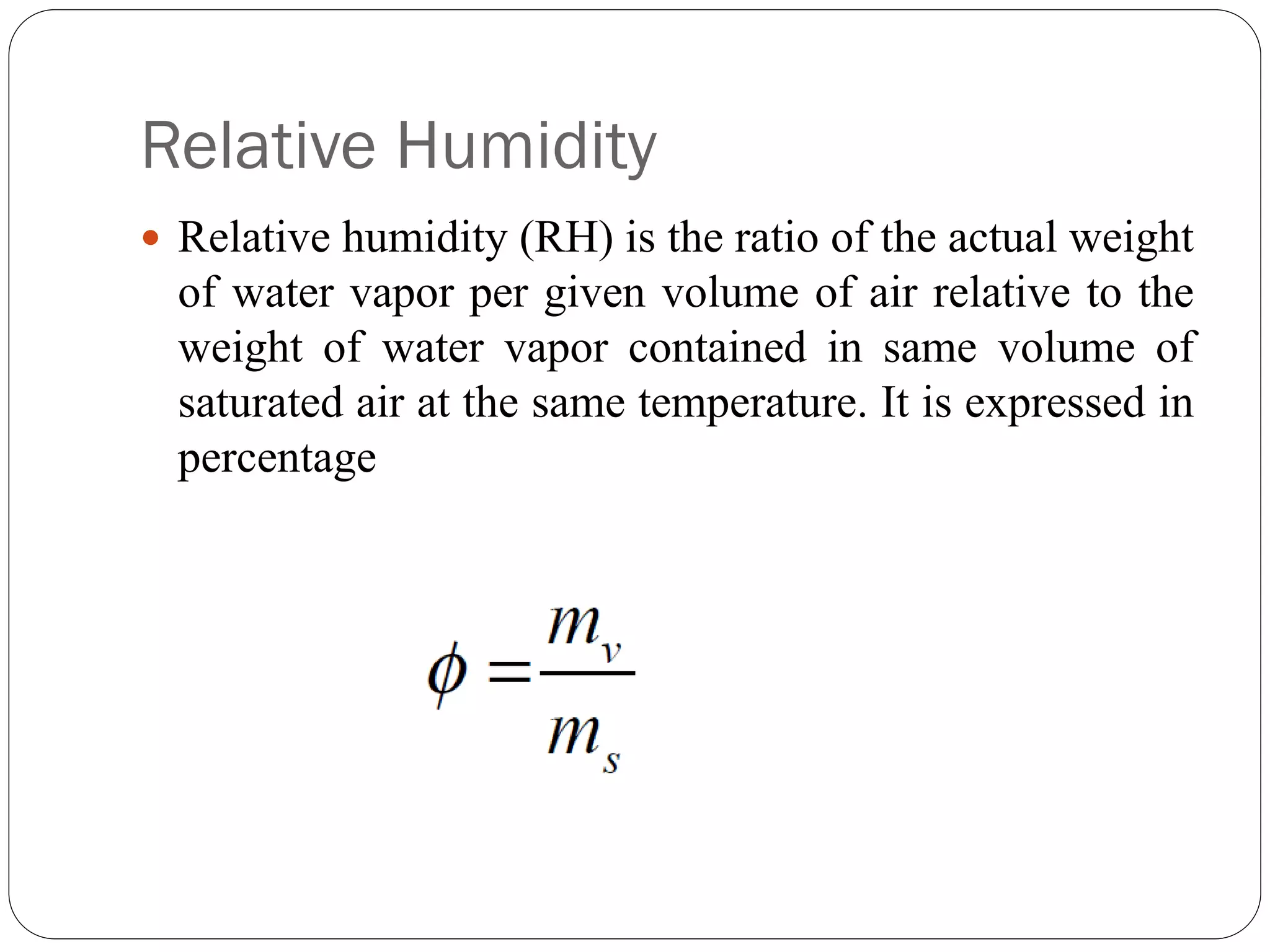 Psychrometric chart and process | PDF