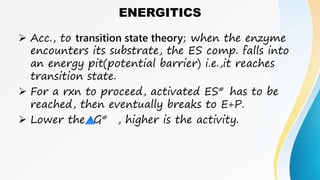 Psychrophilic enzymes -cold adapted enzyme kinetics | PPTX