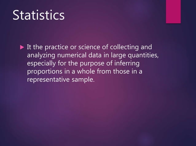 Psychological Statistics Chapter 1 | PPTX
