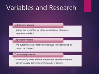 Psychological Statistics Chapter 1 | PPTX
