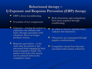 A2 OCD Psychological therapies | PPT