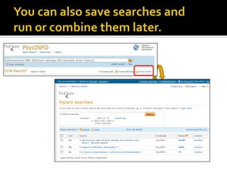 PsycInfo from ProQuest | PPSX