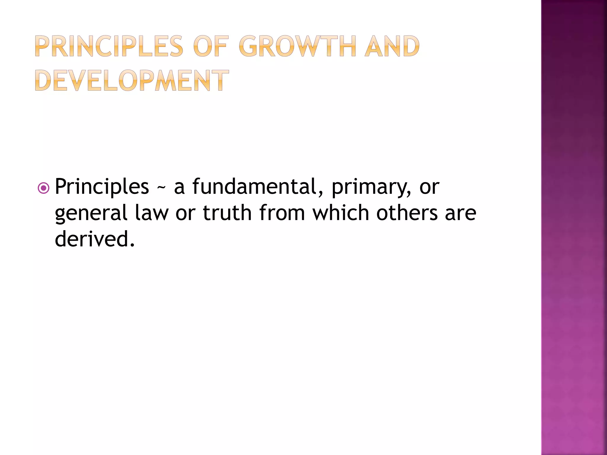 GROWTH & DEVELOPMENT | PPTX