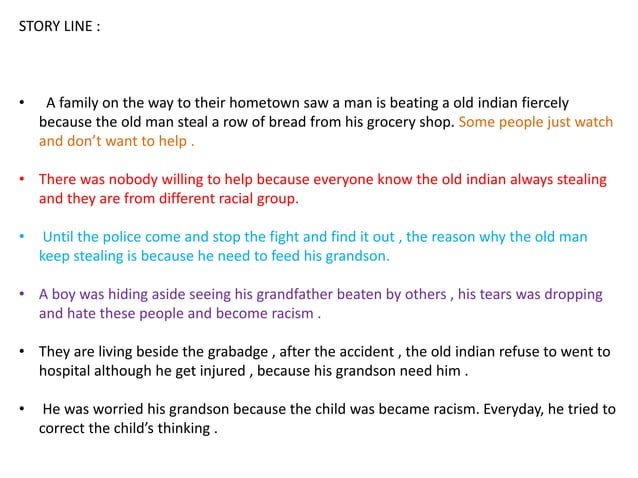 Psycology story line | PPT