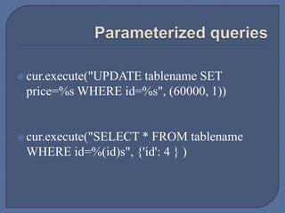 Psycopg2 - Connect to PostgreSQL using Python Script | PPT