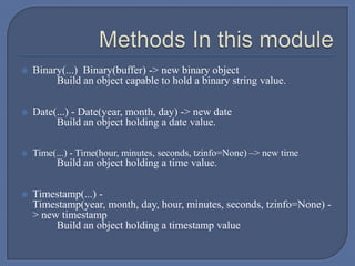 Psycopg2 - Connect to PostgreSQL using Python Script | PPT