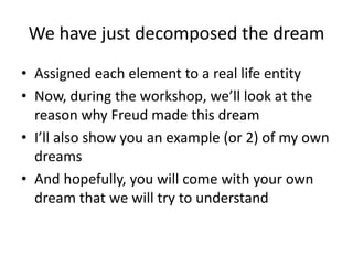 Psyflex dream interpretation | PPT