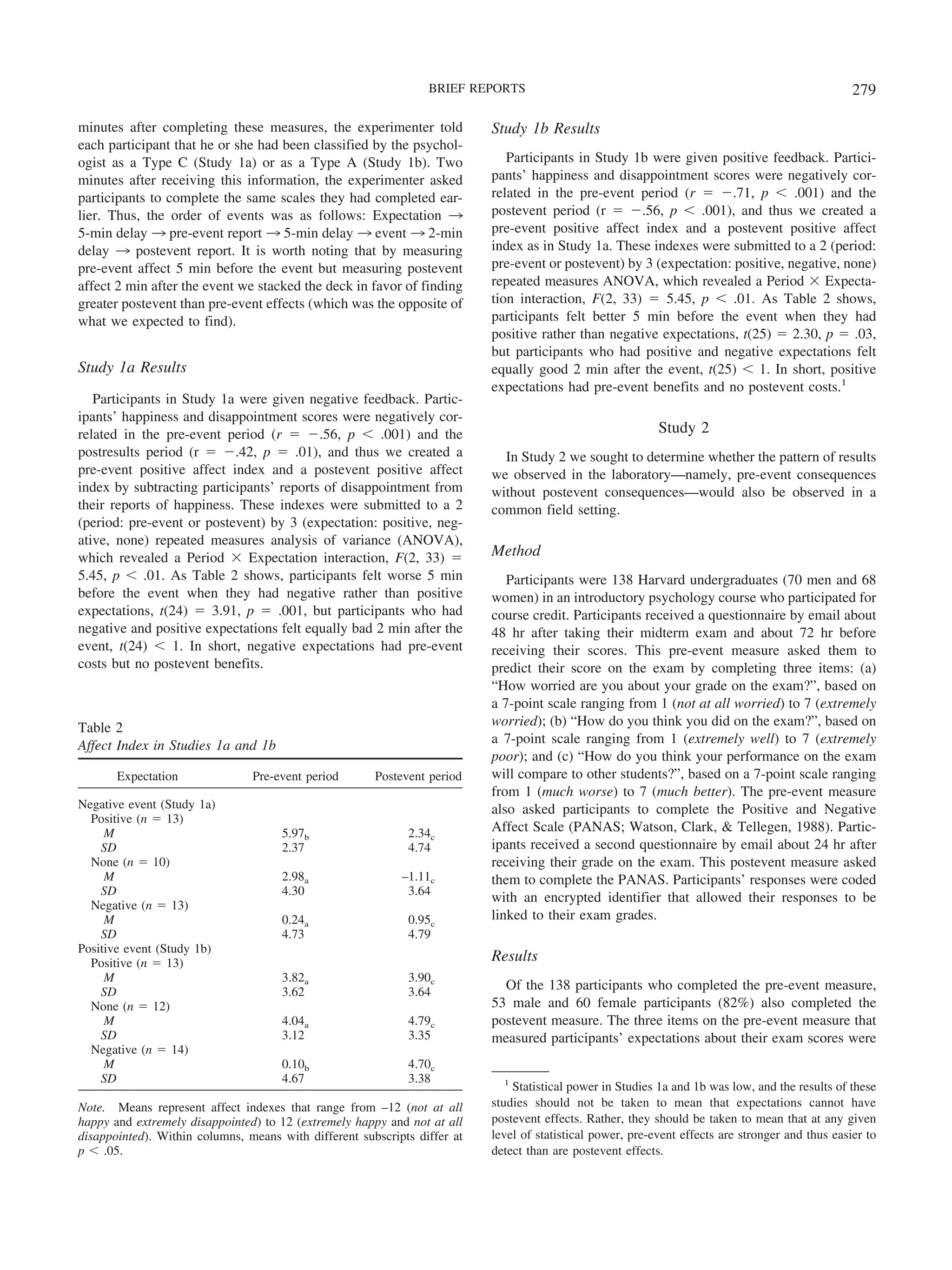 Psy intro to research methods reading | PDF