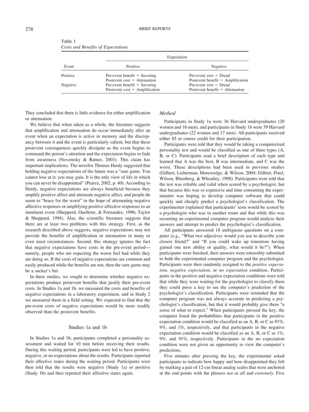 Psy intro to research methods reading | PDF