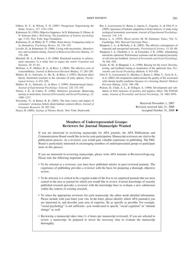 Psy intro to research methods reading | PDF