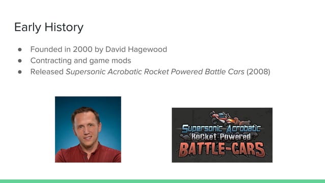 Psyonix company presentation 441 | PDF