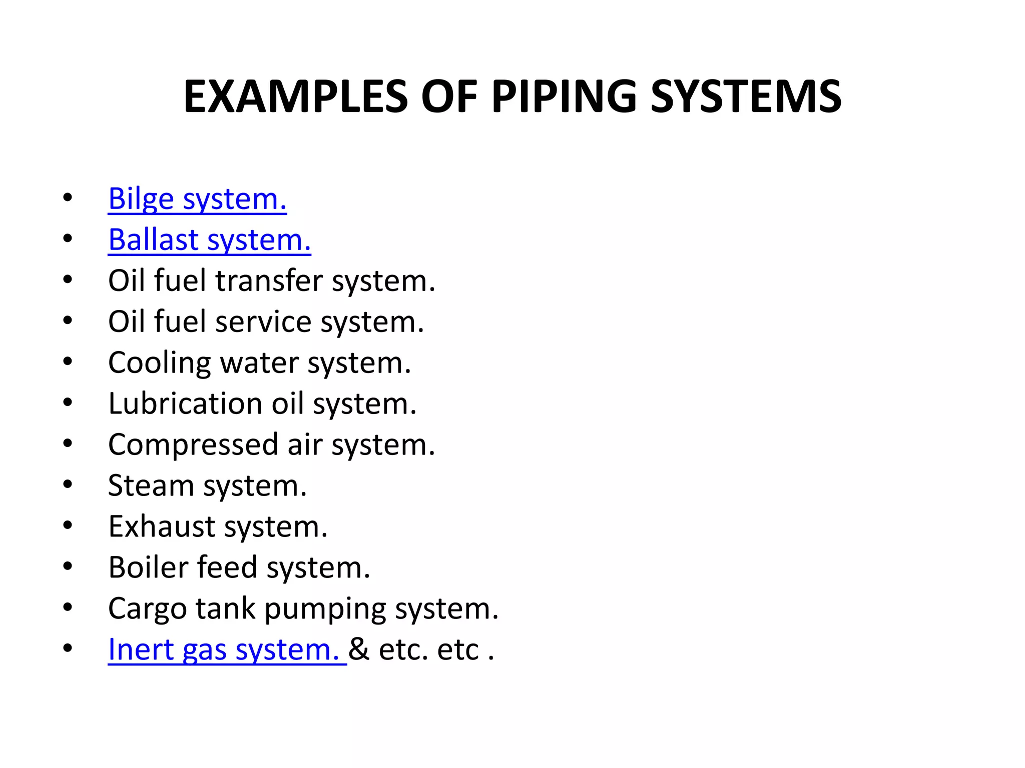 Piping system | PDF