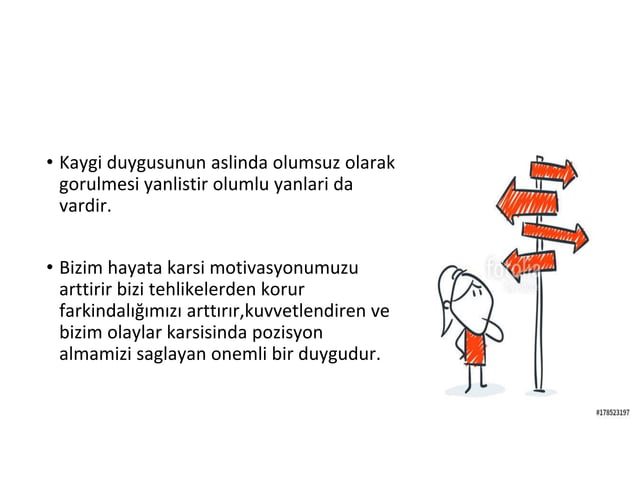 Kaygi nedir?/ Baş etme yolları nelerdir? | PPTX