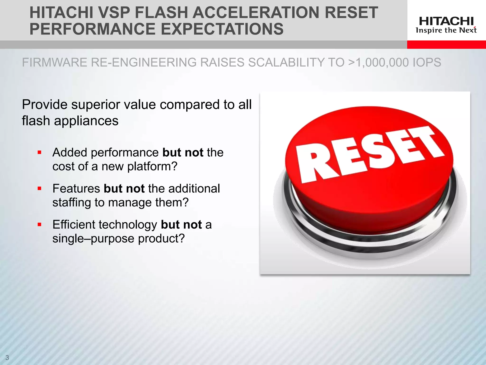 Hitachi Accelerated Flash Storage | PPTX | Data Storage and Warehousing ...