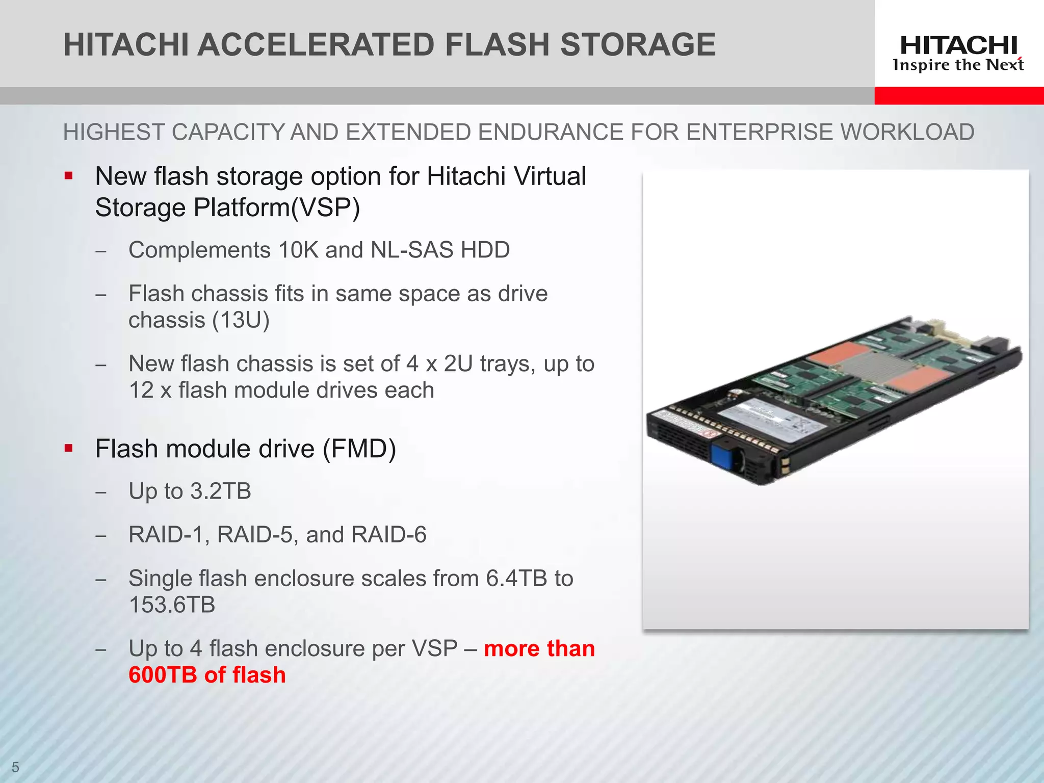 Hitachi Accelerated Flash Storage | PPTX | Data Storage and Warehousing ...