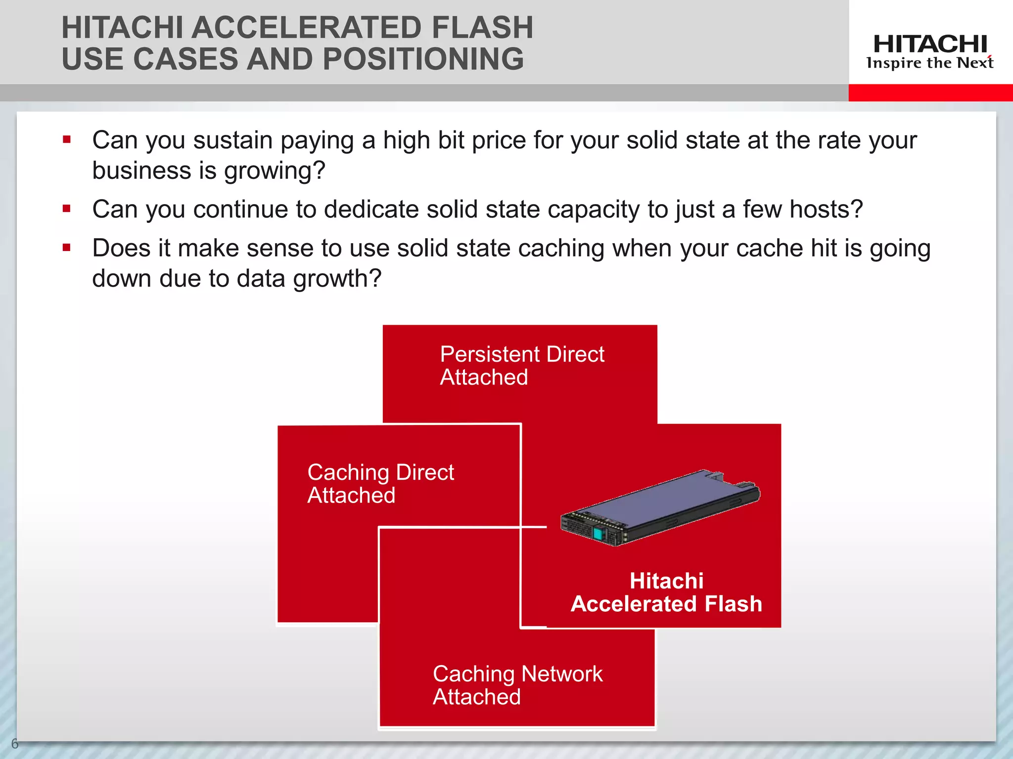 Hitachi Accelerated Flash Storage | PPTX | Data Storage and Warehousing ...