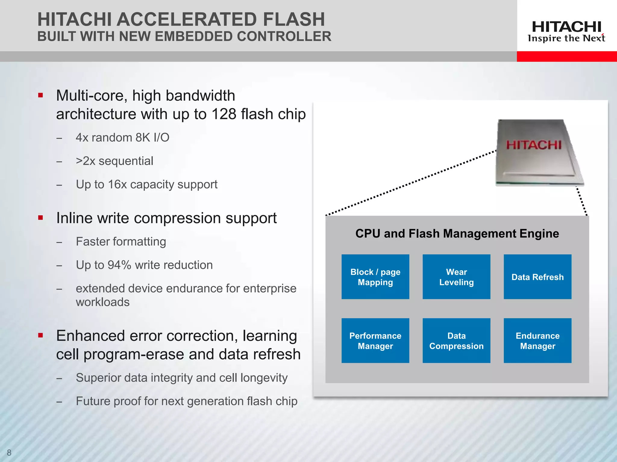 Hitachi Accelerated Flash Storage | PPTX | Data Storage and Warehousing ...