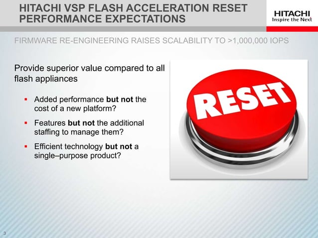 Hitachi Accelerated Flash Storage | PPT
