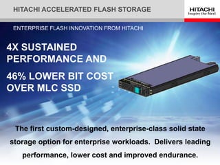 Hitachi Accelerated Flash Storage | PPTX | Data Storage and Warehousing ...