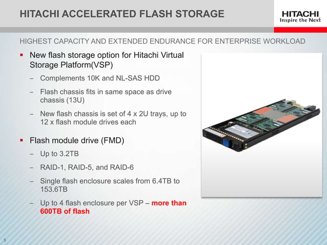 Hitachi Accelerated Flash Storage | PPT