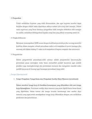 Tugas kelompok SDM | DOCX