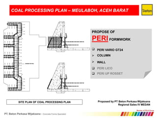 PROYEK COAL PROCESSING PLAN - PT. BAMA, MEULABOH - ACEH BARAT | PPT