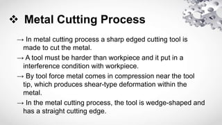 TYPES OF CUTTING | PPTX