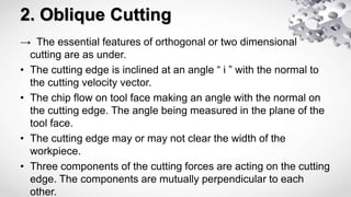 TYPES OF CUTTING | PPTX