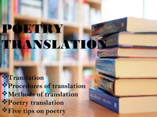 Poetry Translation | PPT